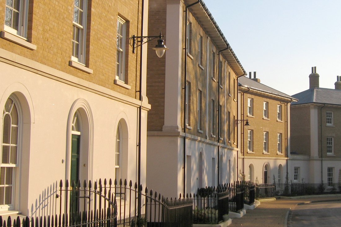 Poundbury - Fairfax & Sammons Architecture